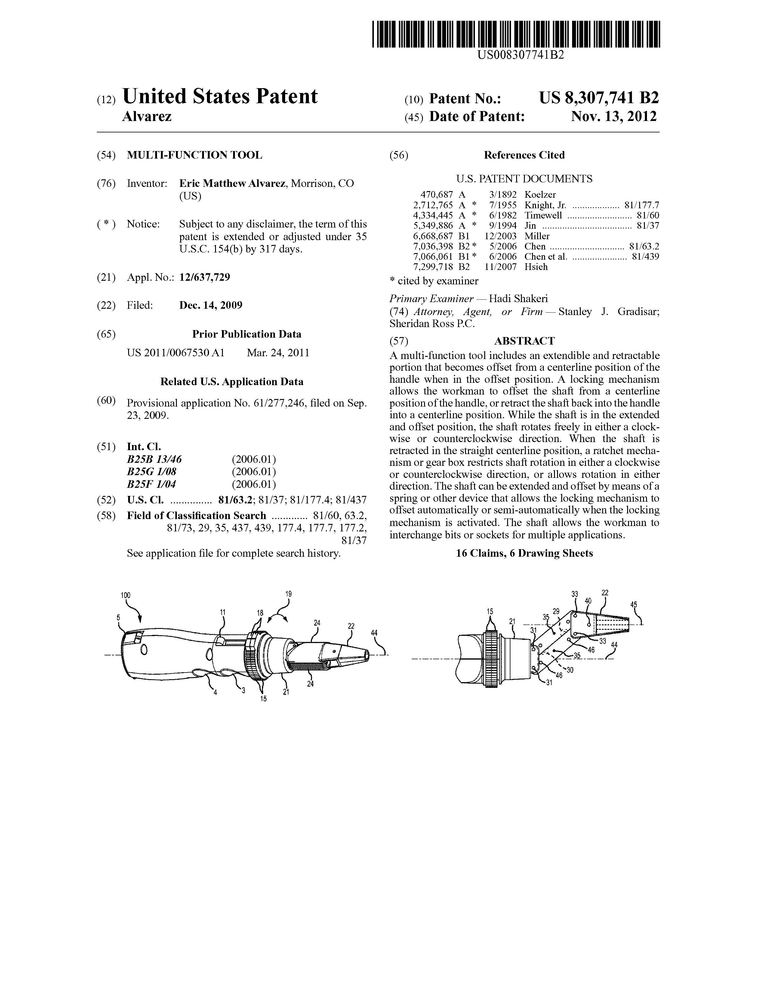 Buy the patent: Multi-Function Tool (Patent for sale)